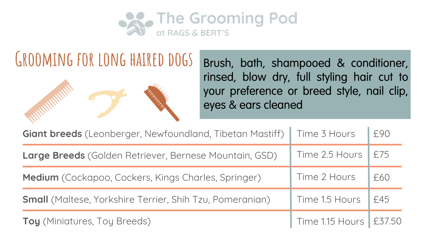 Dog Grooming | The Grooming Pod | Rags and Berts
